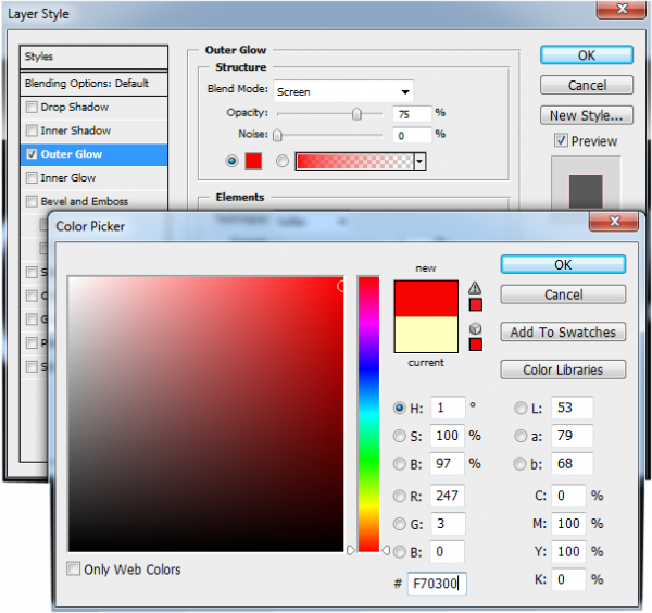 Create Cool Fire Flaming Text in Photoshop